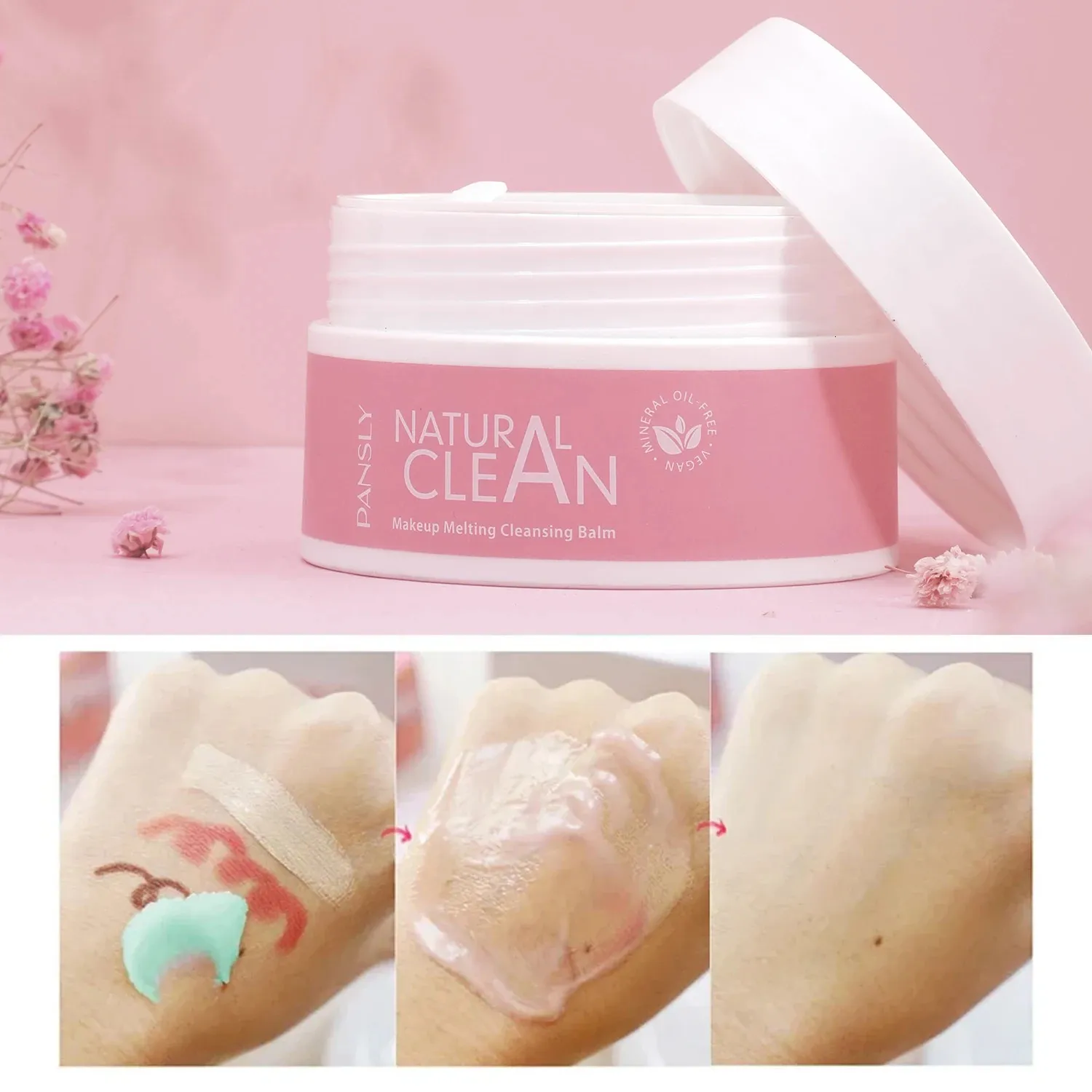 Portable Makeup Remover Deep Cleaning Balm Gel Cream Moisturizing Skin ...