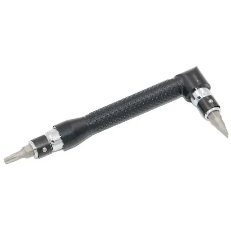 Mini Ratchet Wrench: L Shaped Torque Screwdriver With Double Head & 1/4 ...