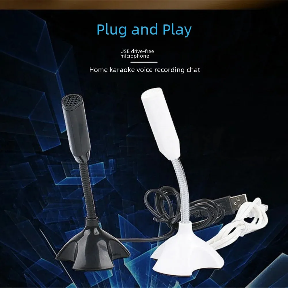 Compact USB Microphone with Superior Sound for PC, Karaoke, and Laptops ...