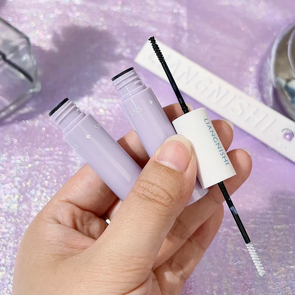 Waterproof Eyelash Glue Black Mascara, Long-Lasting False Eyelashes ...
