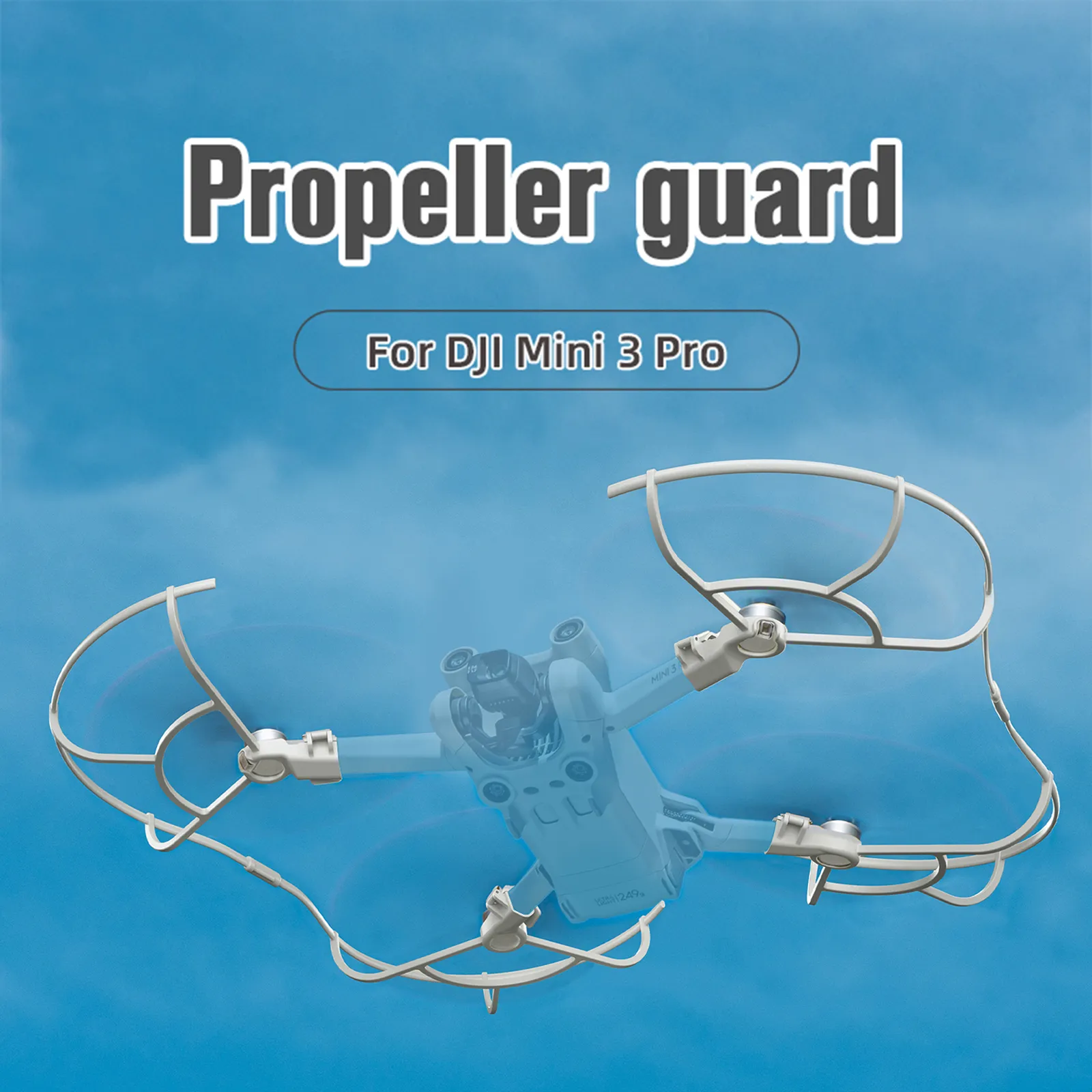 3-PackDJI Mini 3 Pro Propeller Guard, Lightweight Drone Blade Protector ...