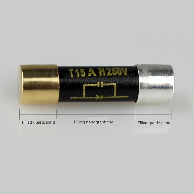 DLHiFi 20-Pack Hi-Fi Line Silver Alloy Nano Fuse Tube for Audio Systems ...