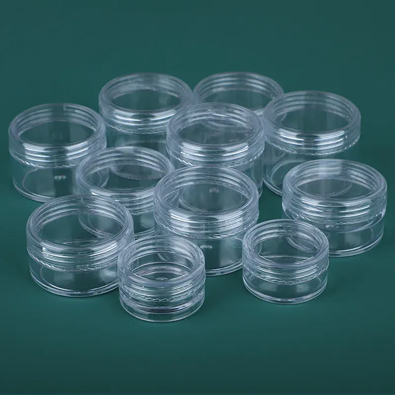 DHgate.com:Transparent Plastic Sample Jars with Lids - 200 Pcs 2g/5g ...