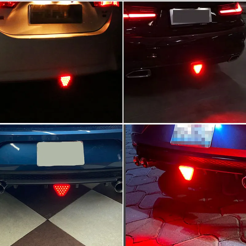 DHgate.com:F1 Style Triangle LED Brake Tail Lights - 19 Ultra-Bright ...
