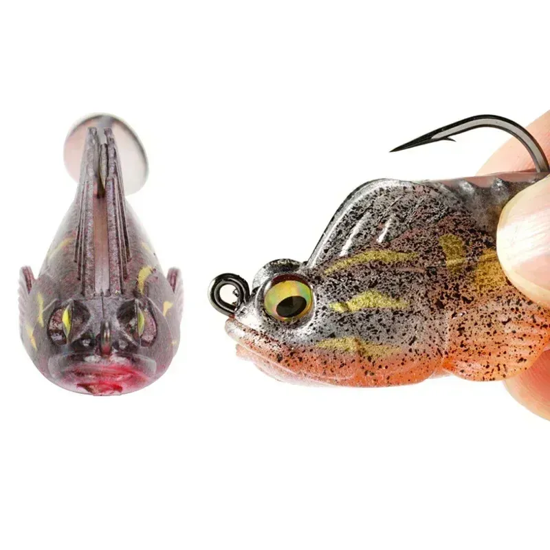 7-20g Fishing Lure, Silicone Dark Sleeper Wobbler Sinking Soft Jig Hook ...