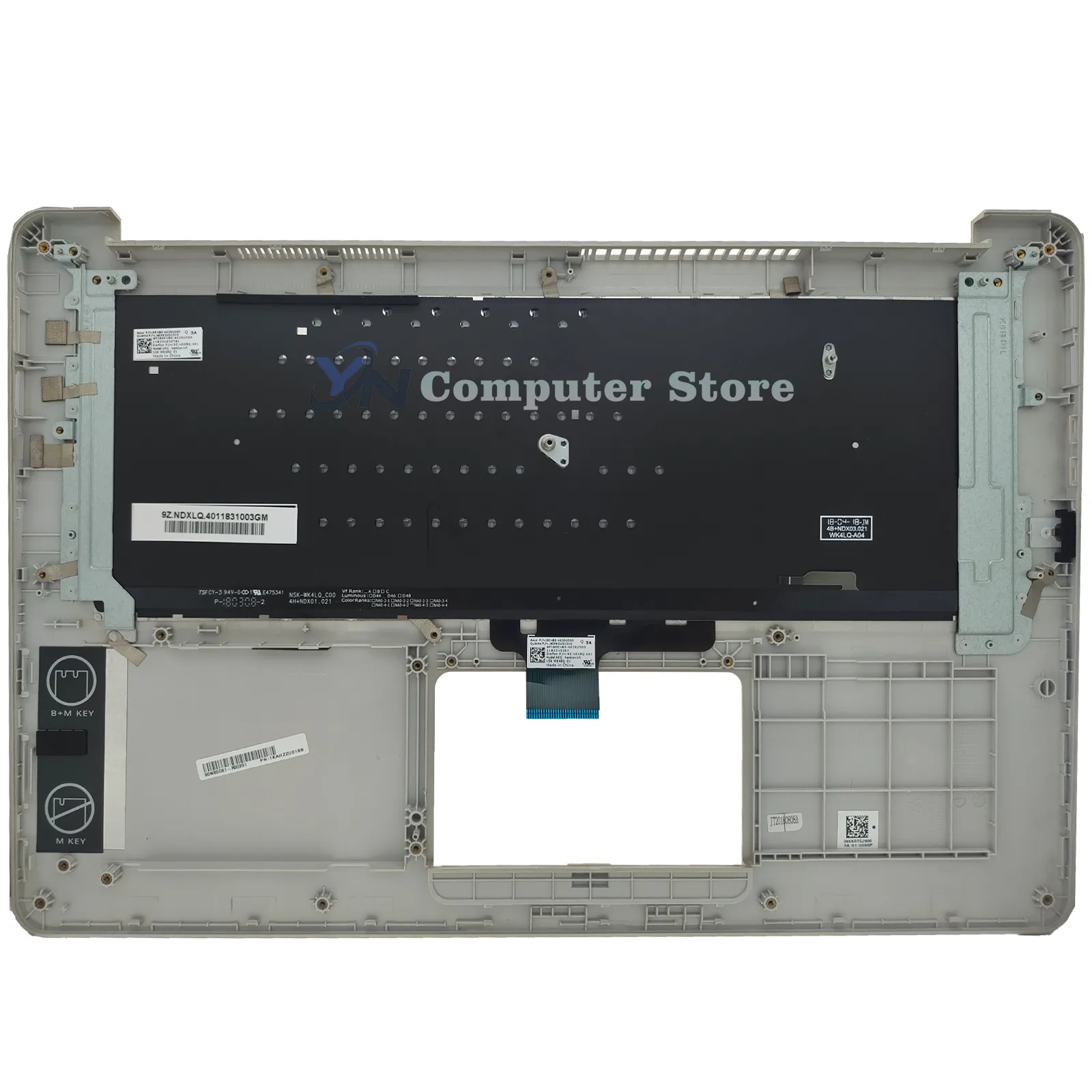 510 Laptop Keyboard w/ Palmrest C-Shell Replacement for ASUS S510 S510U ...