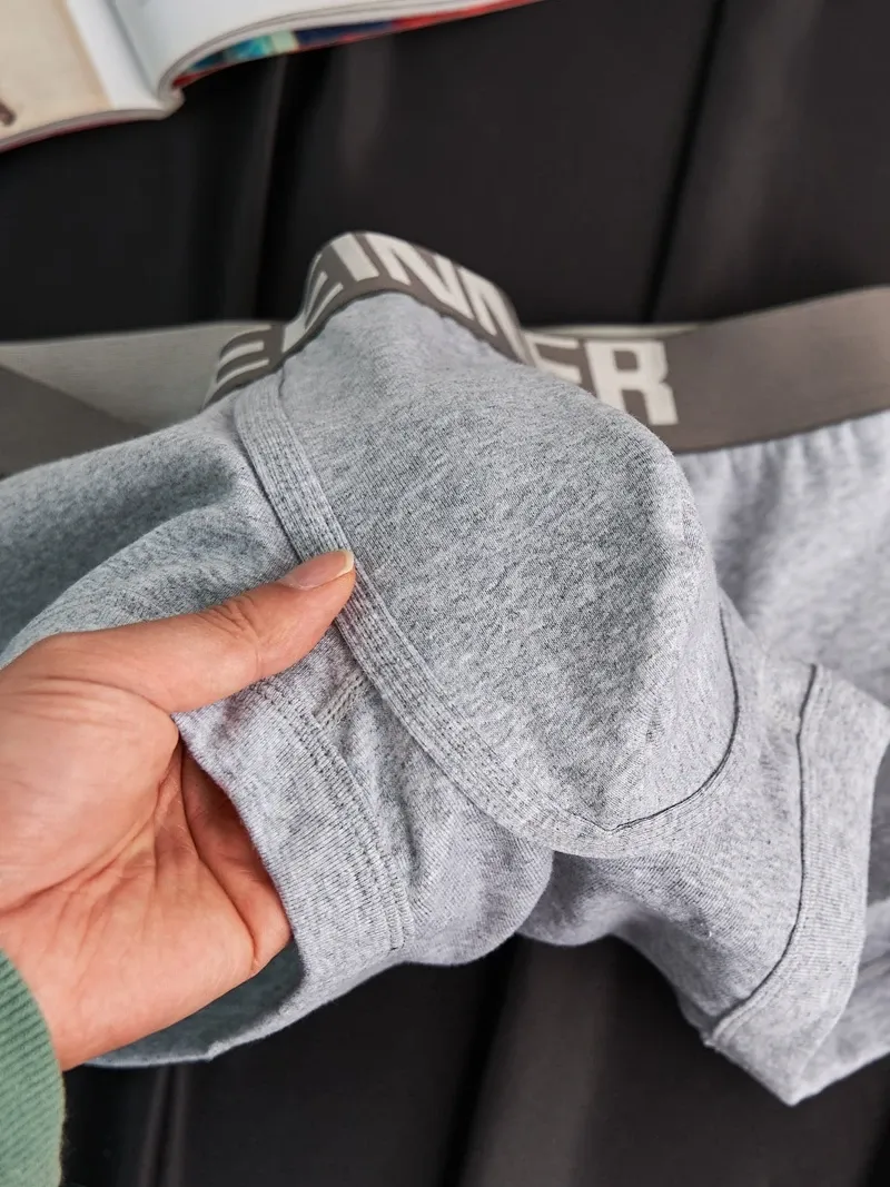 DHgate.com:Breathable, Pure White Mens Cotton U-Shaped Boxer Shorts (3 ...