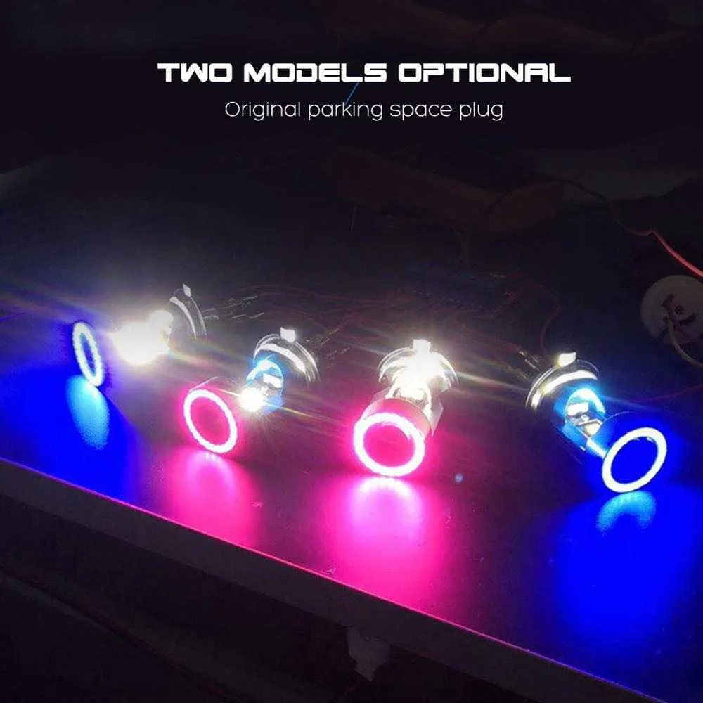 DHgate.com:Bright Blue Red H4 LED Motorcycle Headlight Ba20d HS1 H6 ...