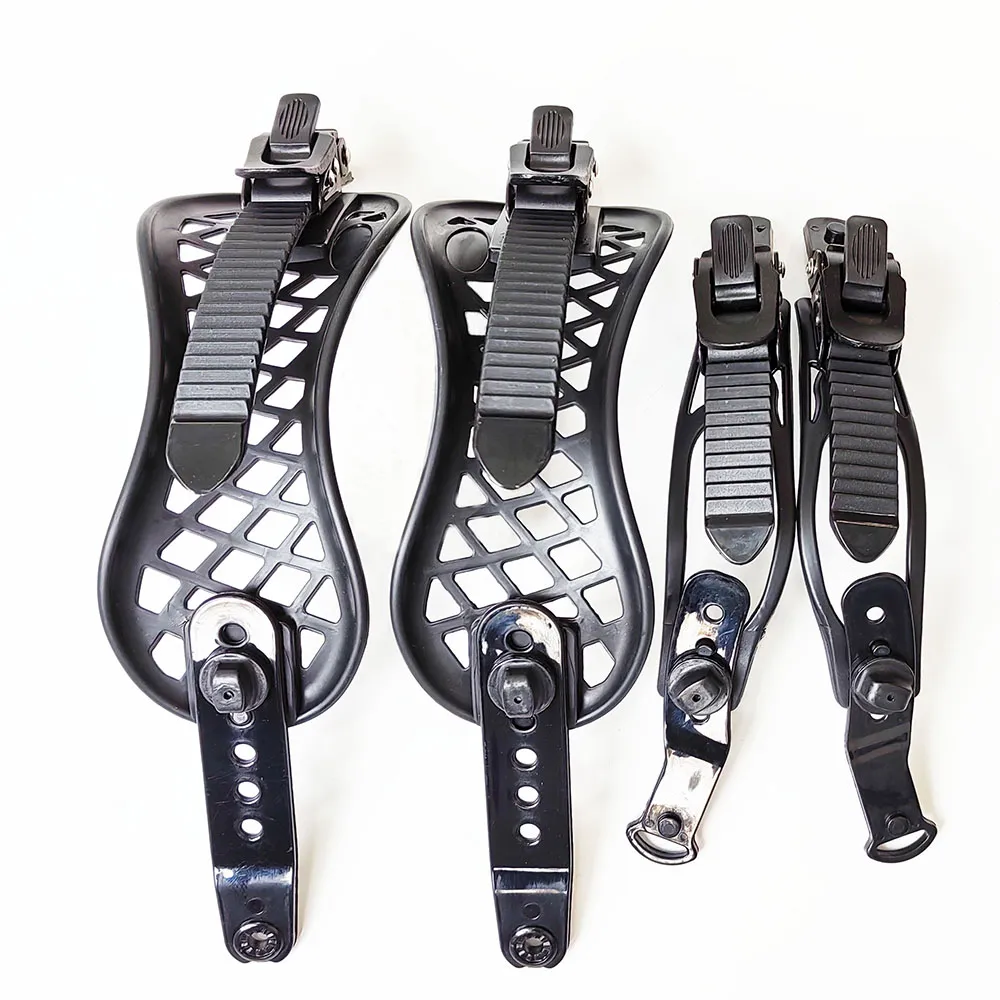 Snowboard Binding Straps with Ratchet Buckle for Toe or Ankle, TPEE and ...