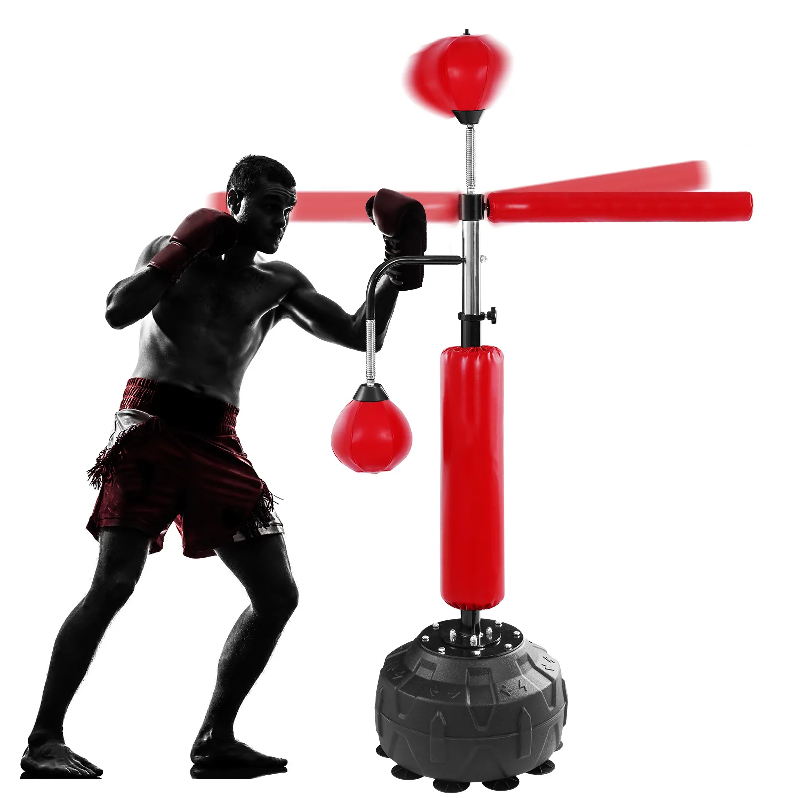DHgate.com:4 Sets Pro Boxing Target Stick Kickboxing Gloves Punch Bag ...