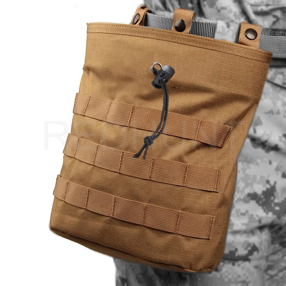 Roll-up MOLLE Dump Pouch Tactical Magazine Recovery Pouch Outdoor ...