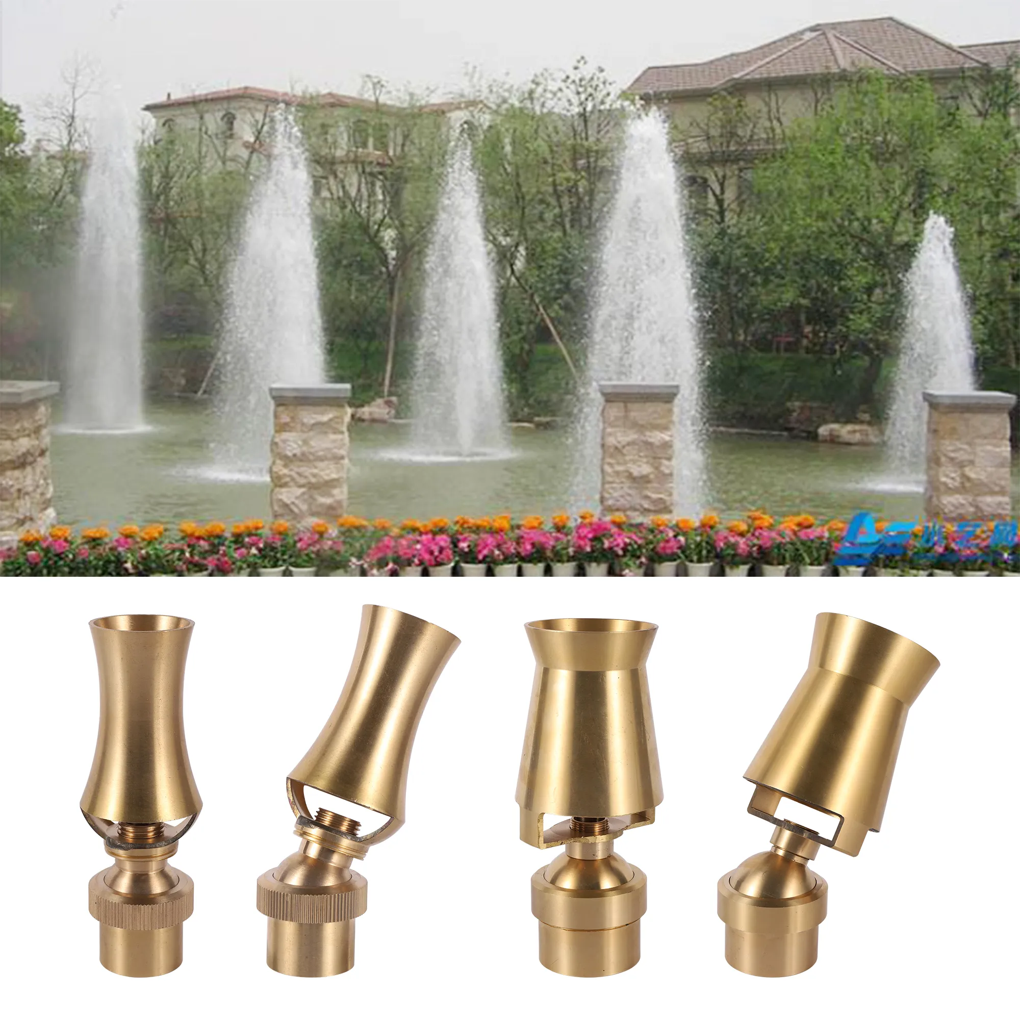 3/4 1 1.5 2 Copper Post Fountain Nozzle Brass Air Mix... From Ddmydec ...