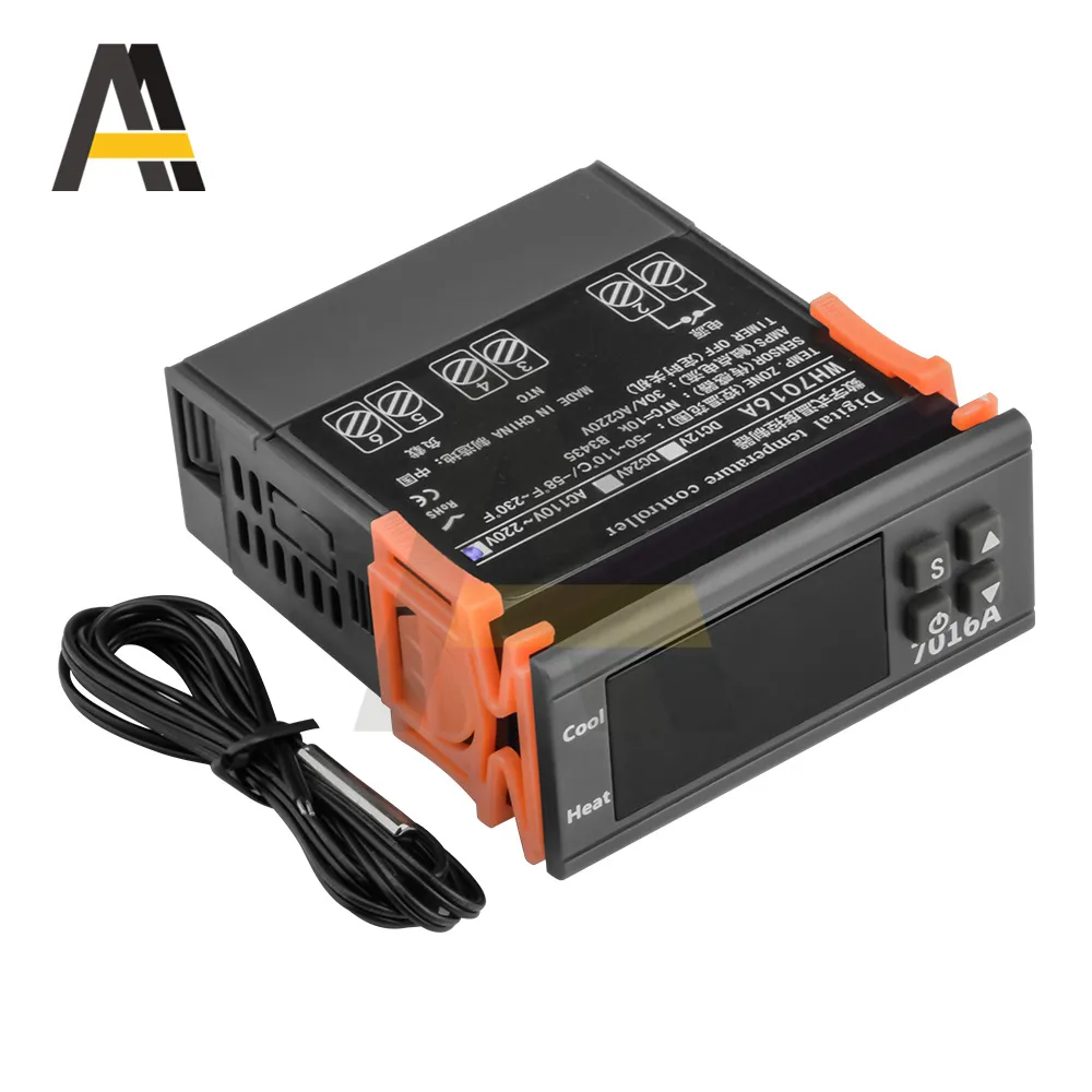 DHgate.com:6600W Digital Temperature Controller - 12V/360W, 24V/720W, 110-220V for Freezer ...