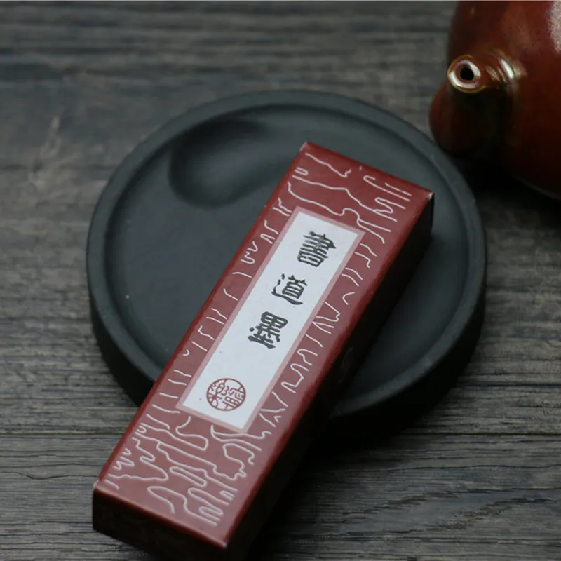 Premium Solid Chinese Calligraphy Ink Stick - Black Ink Block for ...