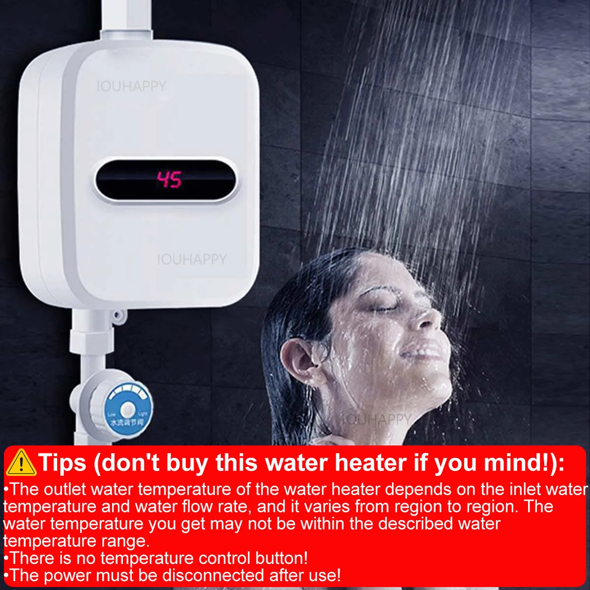 Instant Hot Water Shower Electric Hot Water Shower... From Ddmyfriend ...