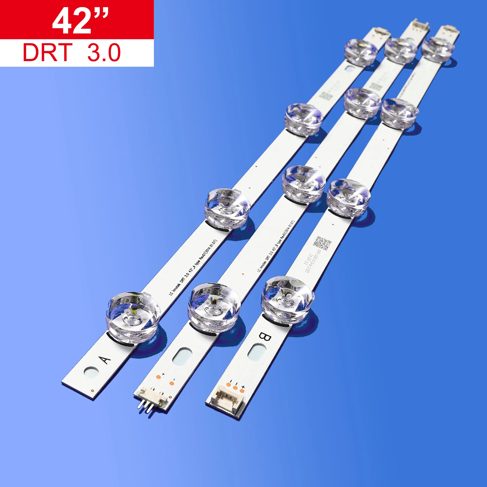 3-Pack 42-Inch LED Backlight Strip Replacement for LiG TV Models, DRT 3 ...