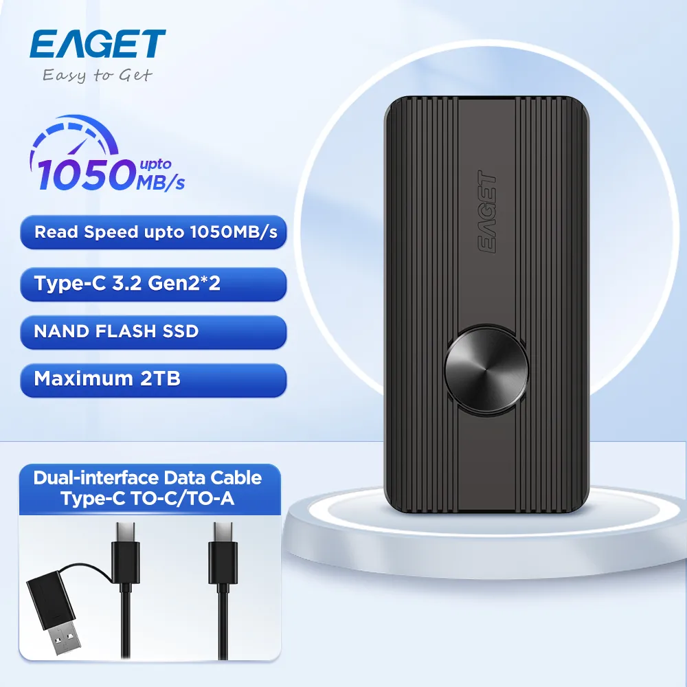 DHgate.com:EAGET M30 Portable SSD: Blazing-Fast Type-C 3.2 Gen2 Hard ...