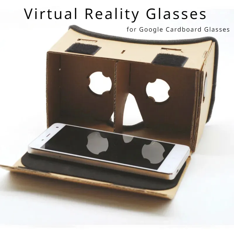 Virtual Reality Glasses for Google Cardboard: 3D VR Headset for Movies ...