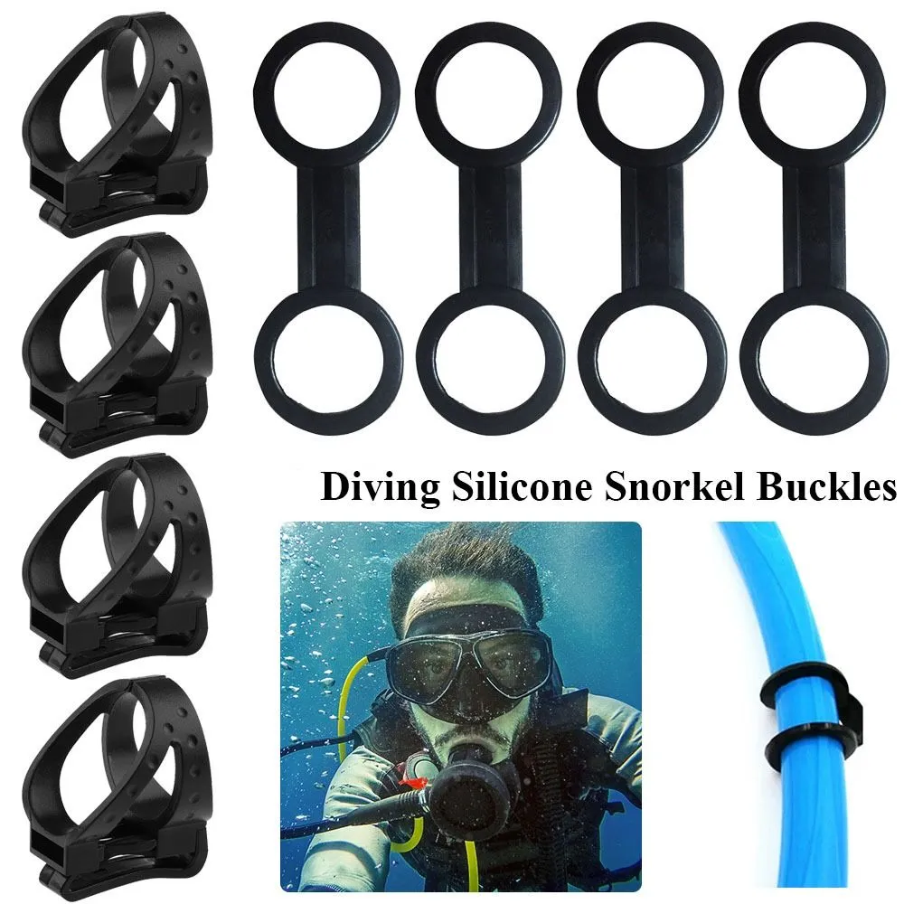 DHgate.com:Universal Silicone Snorkel Quick-Release Buckle Clip for ...