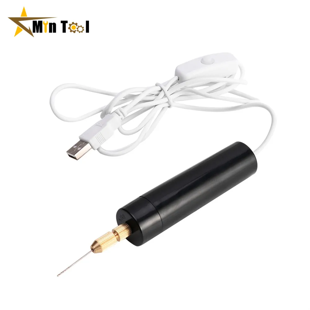 Mini Electric a hand drill for DIY Jewelry Making - Handheld Resin ABS ...