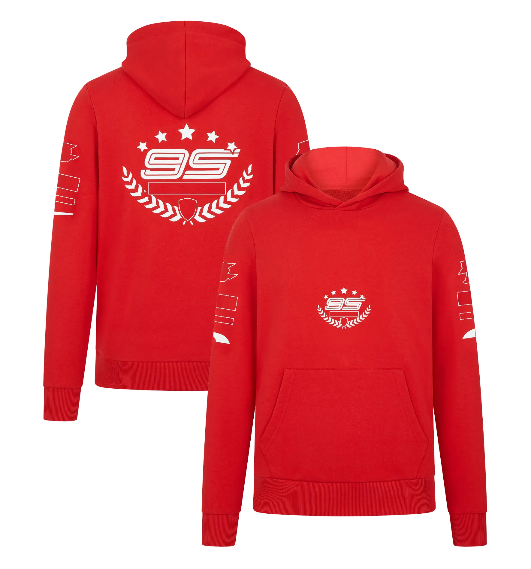 Formula 1 Racing Suit 2022 2023 Season 95th Anniversary Red Hooded ...