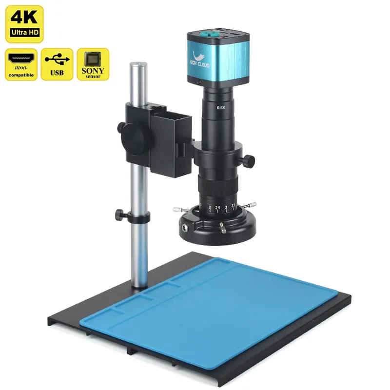 Micro HDMI 48MP 4K Digital Video Monocular Microscope Camera with ...