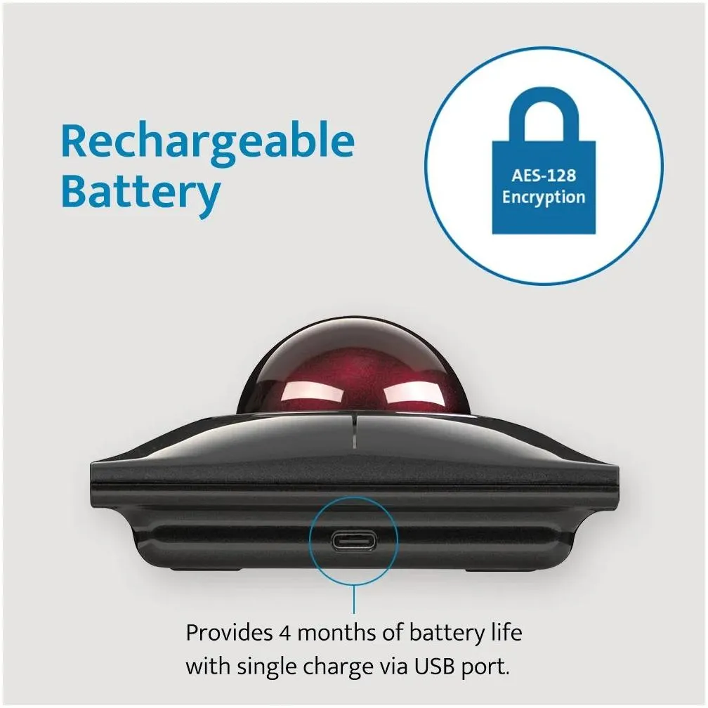 DHgate.com:Kensington Slimblade Pro Wireless/Wired Trackball Mouse for ...