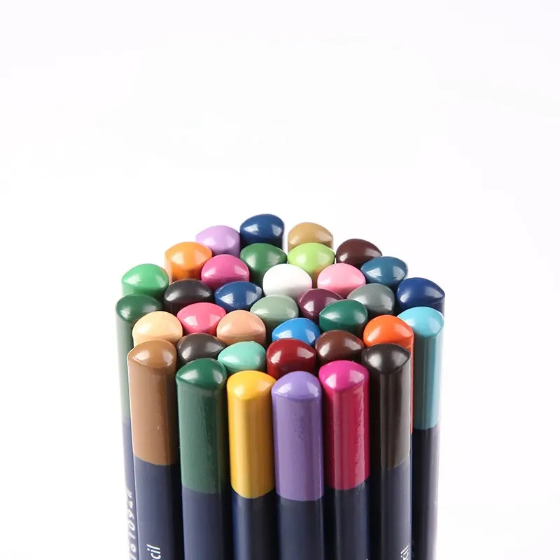 Artist Water Soluble Triangle Colored Pencil Set - Professional Drawing ...