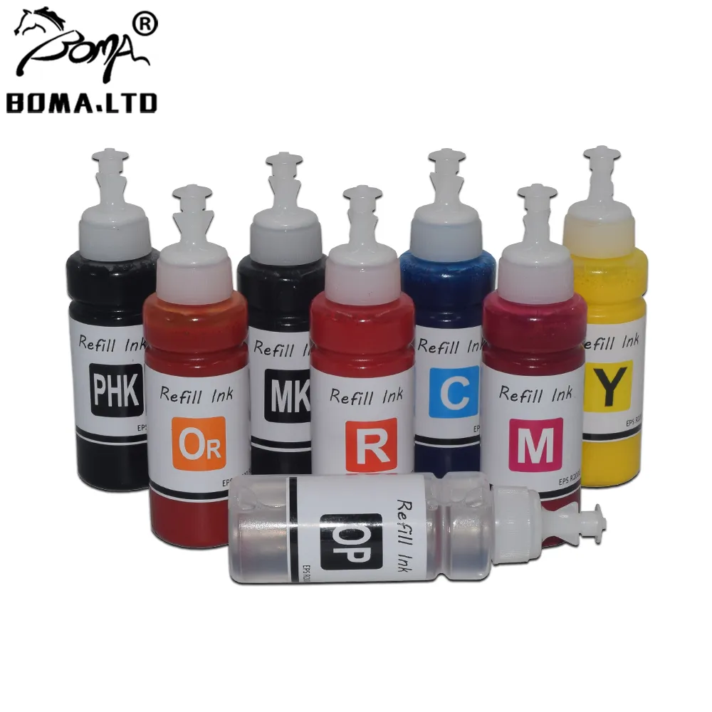 BOMA.LTD 100ml P400 P405 P407 R200 R1900 Pigment Ink For EPSON ...