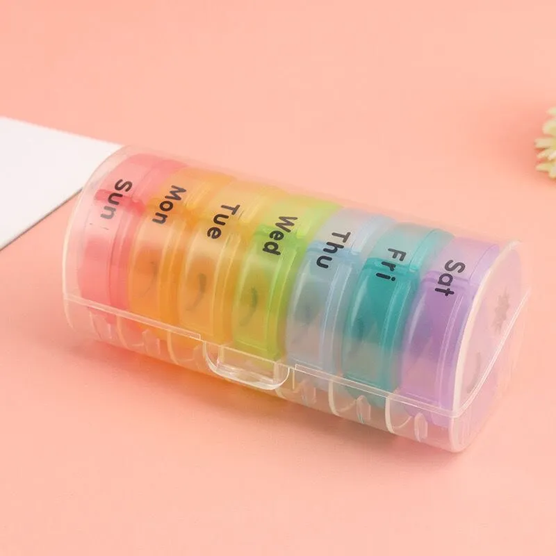 DHgate.com:Weekly Pill Organizer, 7-Day AM/PM Portable Medicine ...