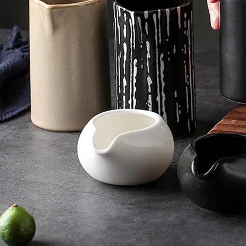 DHgate.com:2024 Ceramic Milk Frother Pitcher - 12oz White Porcelain ...