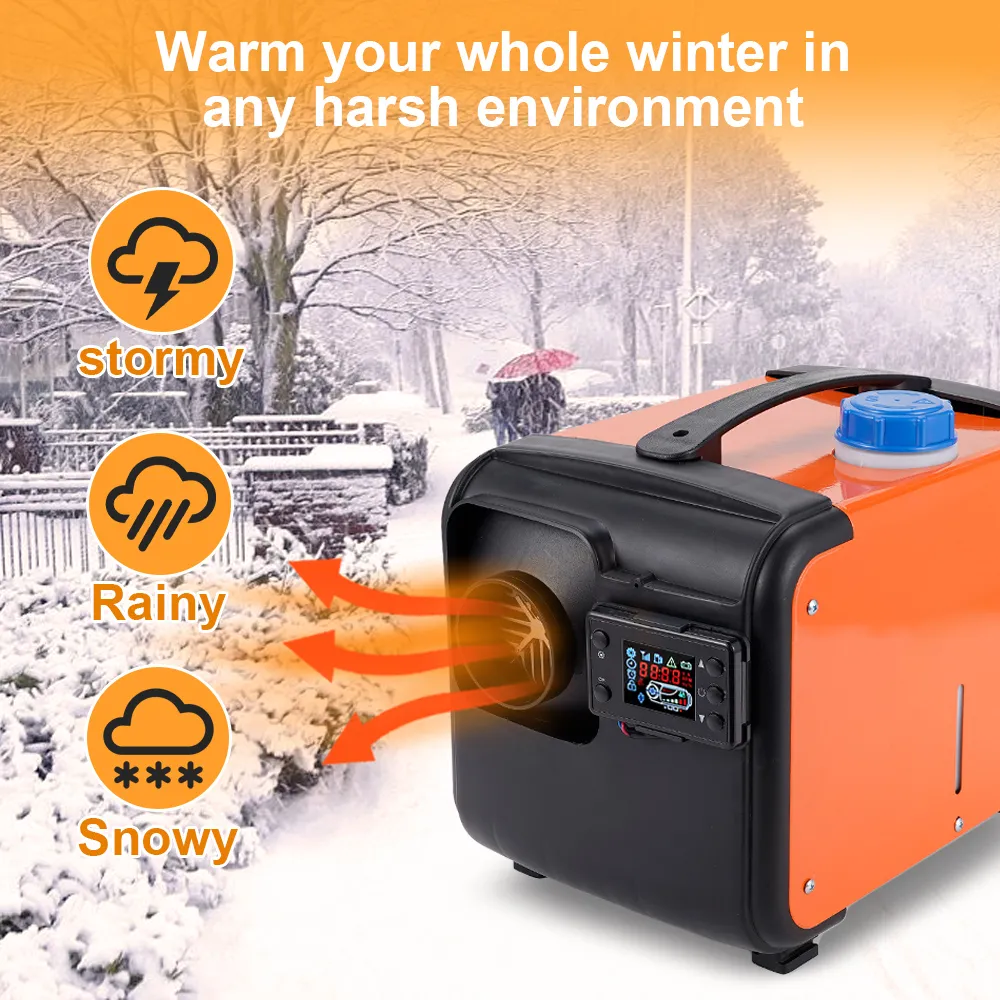 Powerful 3-in-1 Car Heater: 5-8KW 12V/24V/220V Diesel Air Heater for RV ...