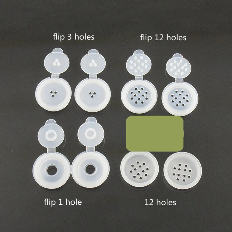 DHgate.com:Clear Empty Cosmetic Sifter Jars: 50Pcs 5g Loose Powder ...