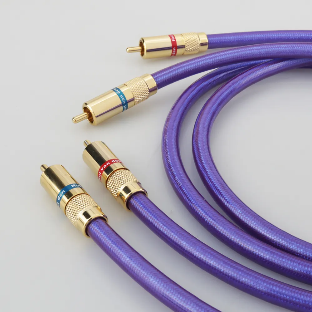 Van Den Hul MC-SILVER IT 65 6.5 ft RCA Audio Interconnect Cable with ...