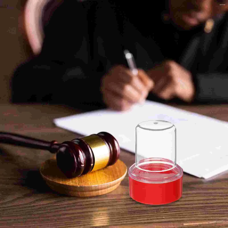 Wholesale Office Seals Holder Stamp Box Empty Storage Caddy For Stamper ...