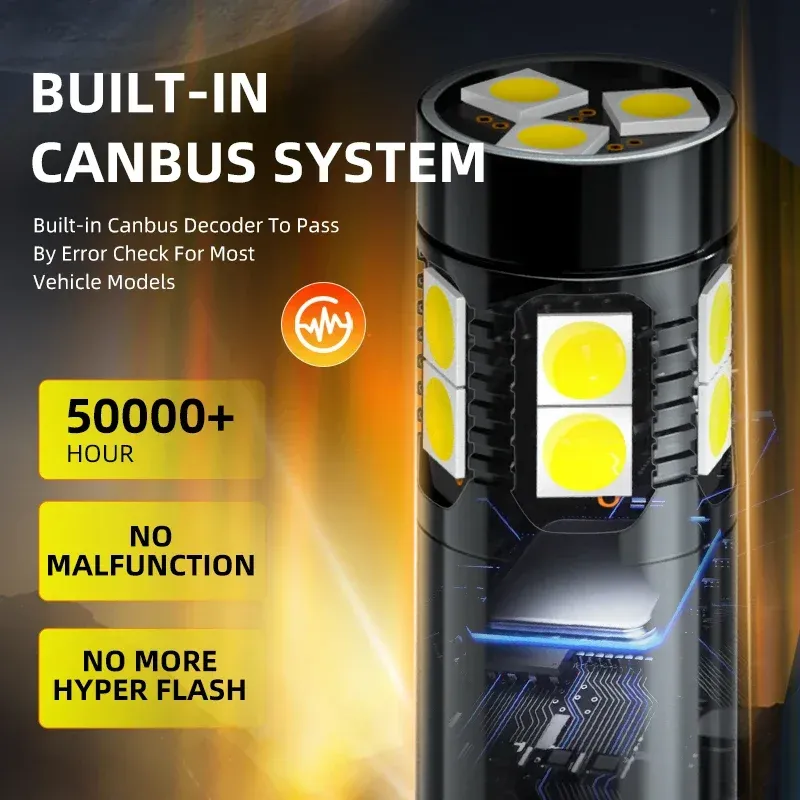 Canbus LED Bulbs - High-Output Replacement Bulbs for Vehicle Backup ...