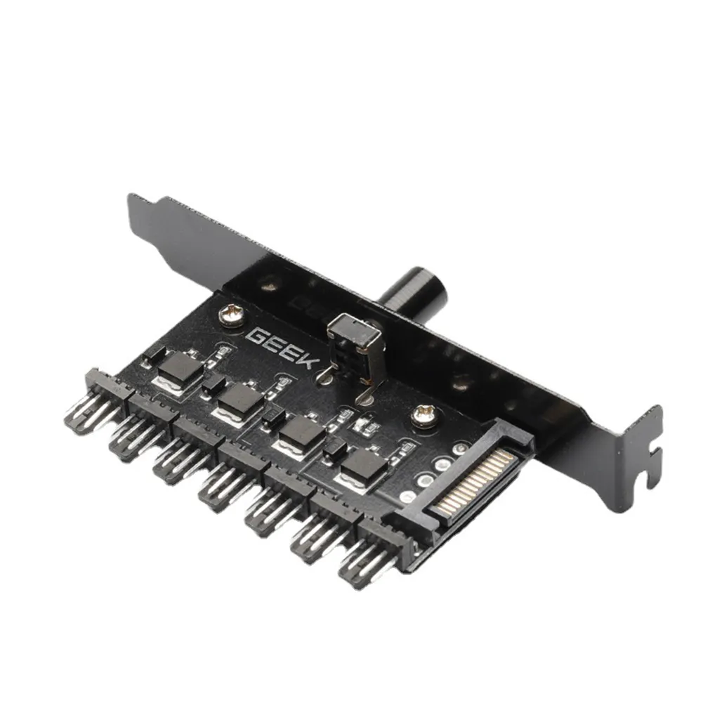 PC Case Fan Splitter: 1 To 7 Port 12V Computer Speed... From Ddmydec ...