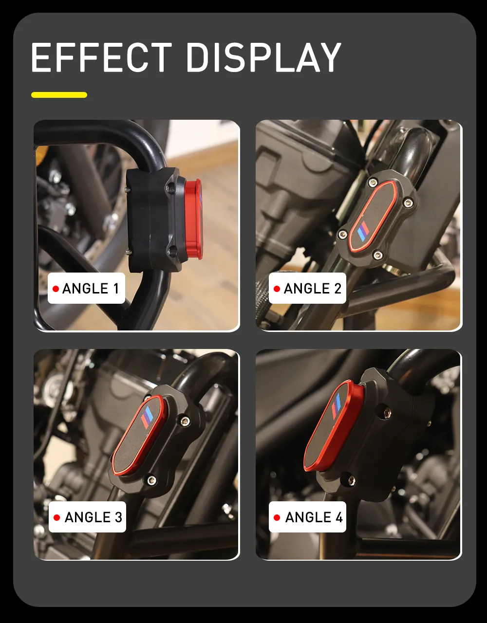 LONCIN VOGE 500DS Motorcycle Crash Bar Engine Guard Bumper Protection ...