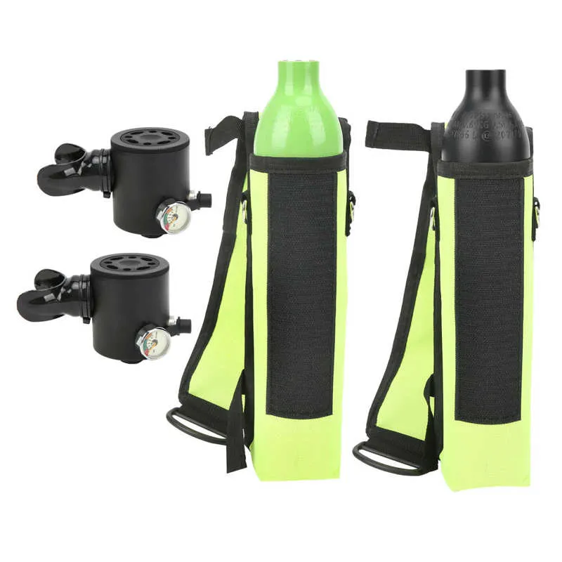 500ML Scuba Diving Air Tank, Portable Underwater Oxygen Cylinder ...