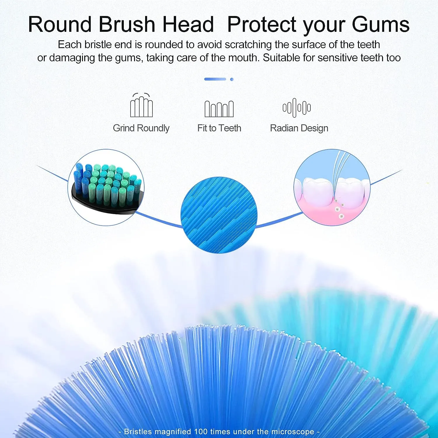 DHgate.com:Electric Toothbrush Replacement Heads, 10-Pack Compatible ...