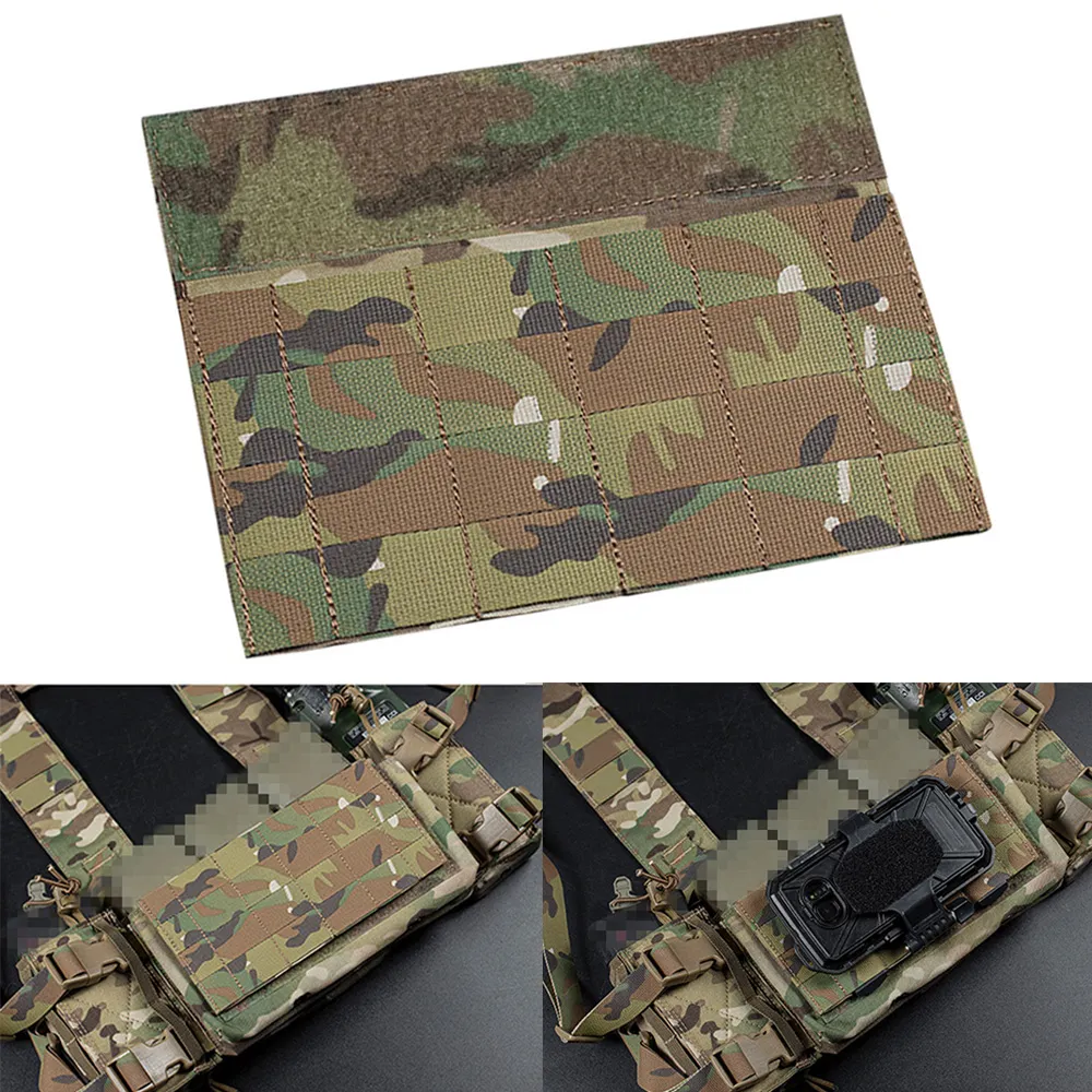 Tactical Full MOLLE Panel For Hunting And Airsoft Vest Plate Carrier ...