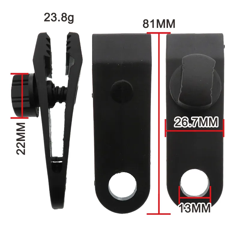 Emergency Snap Canvas tarpaulin clips - Set of 2/4 for Awning, Tent ...