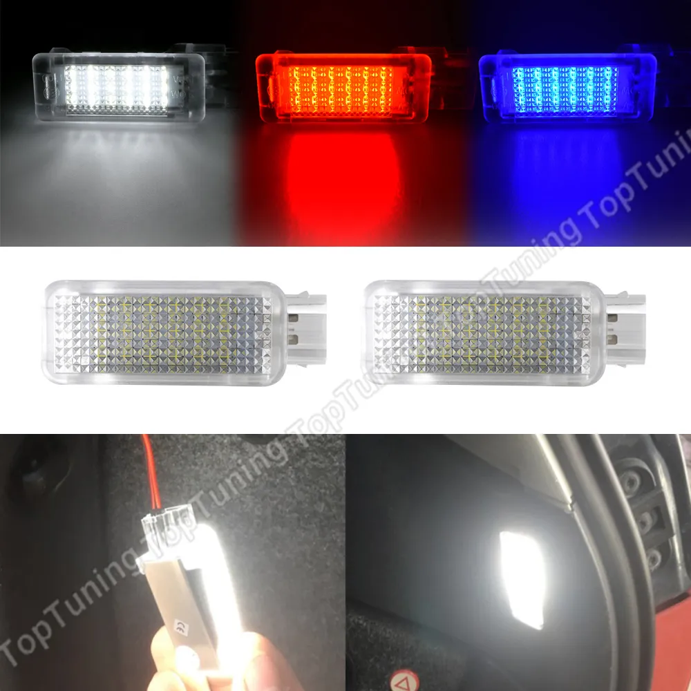 CANbus LED Door Interior Lamp Footwell Glove Box Trunk Luggage Lights ...