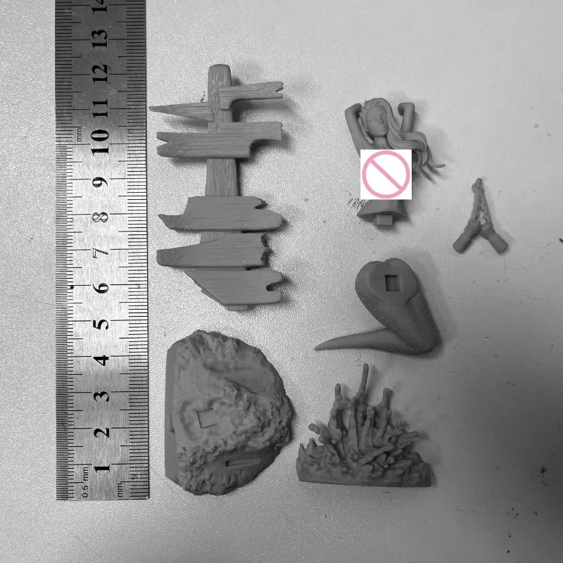 DHgate.com:1/24 Scale Resin Figure Model Kit - Unpainted Sexy Mermaid ...