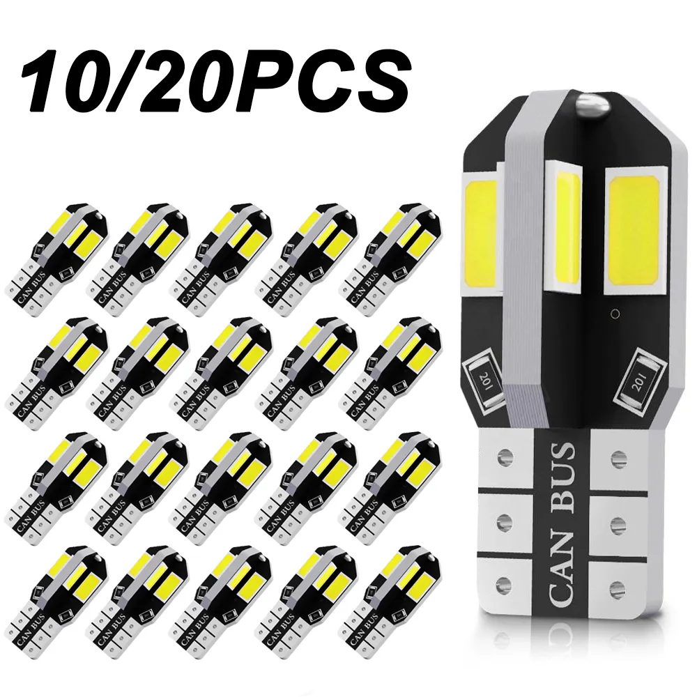 DHgate.com:2PCS T10 LED Bulbs, Canbus Error Free, 8SMD, 12V, LED Car ...