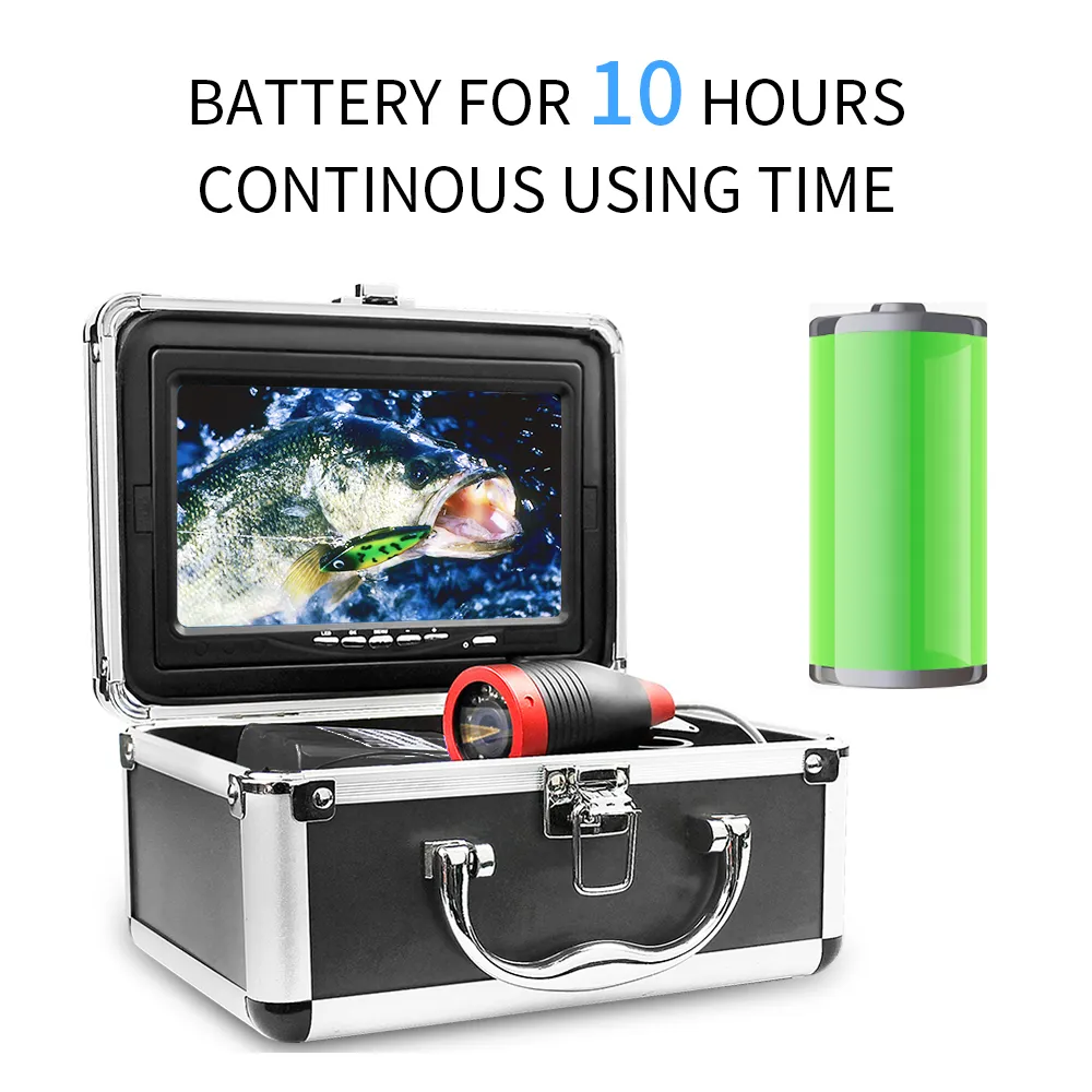DHgate.com:Upgraded 1000TVL 7 Inch Underwater Fishing Camera Kit, 15M ...