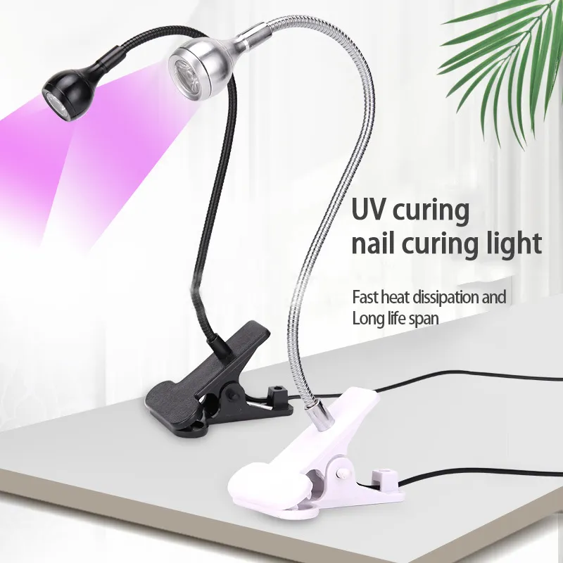 DHgate.com:ANGNYA UV LED Nail Dryer Lamp, Clip-On Mini USB Gel Curing ...