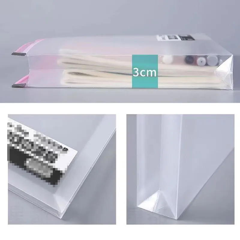 DHgate.com:4PCS A5 A6 PP Binder Zipper Pouches, Waterproof File Folders ...