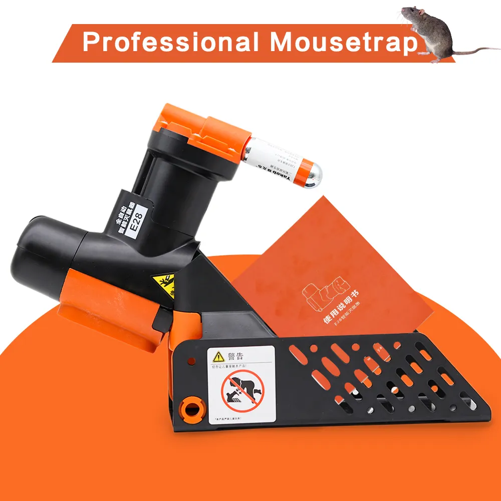 A24 CO2 Portable Electric Rat Trap Auto Reset Rodent Killing Machine ...