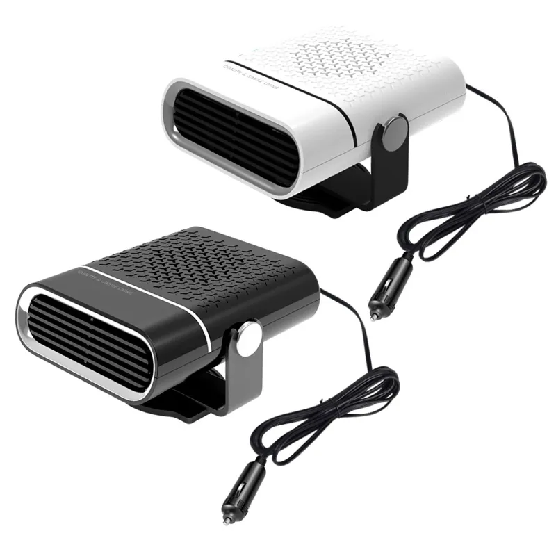 Car Heater Electric Heating Fan 12/24V, Windshield Defogging Demister ...
